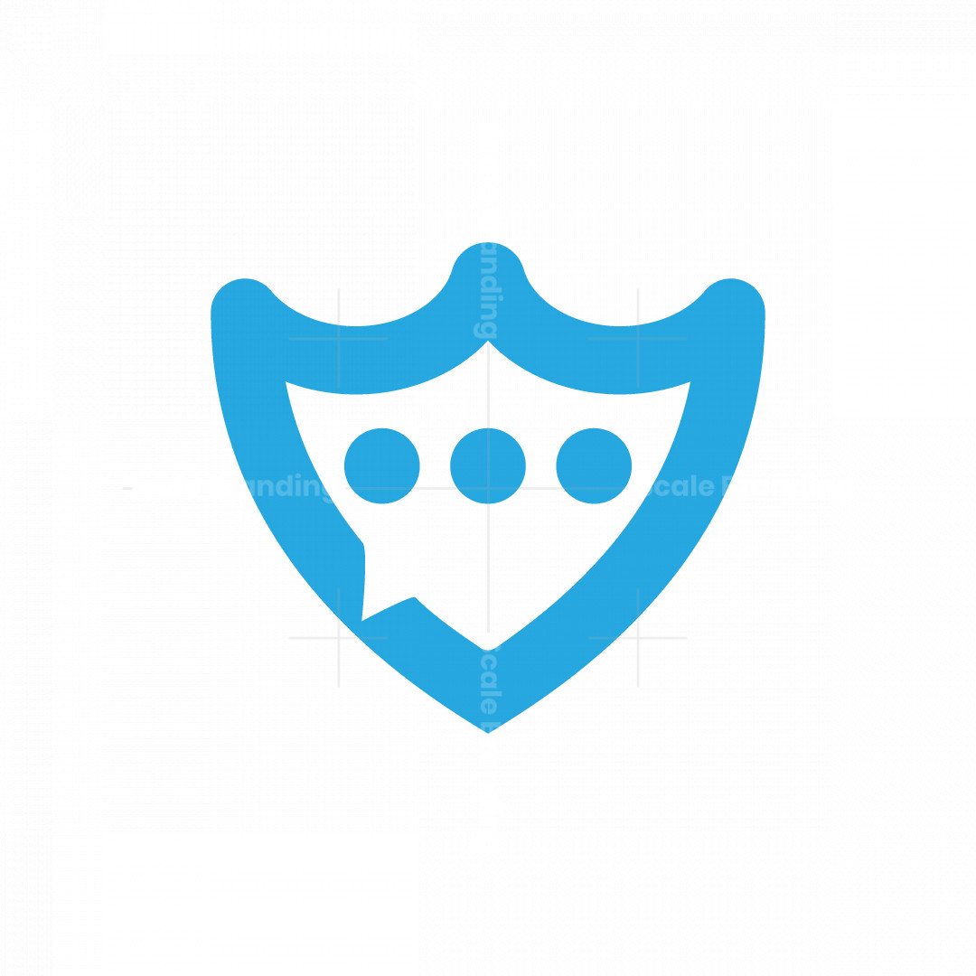 Privacy Chat Shield Logo | Scalebranding