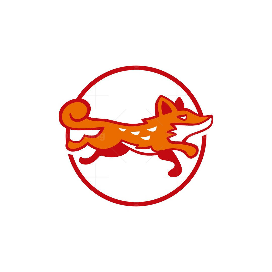 Running Fox Logo