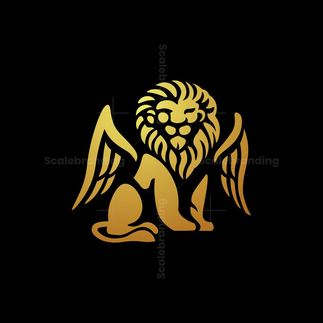 Proud Winged Lion Logo | Scalebranding