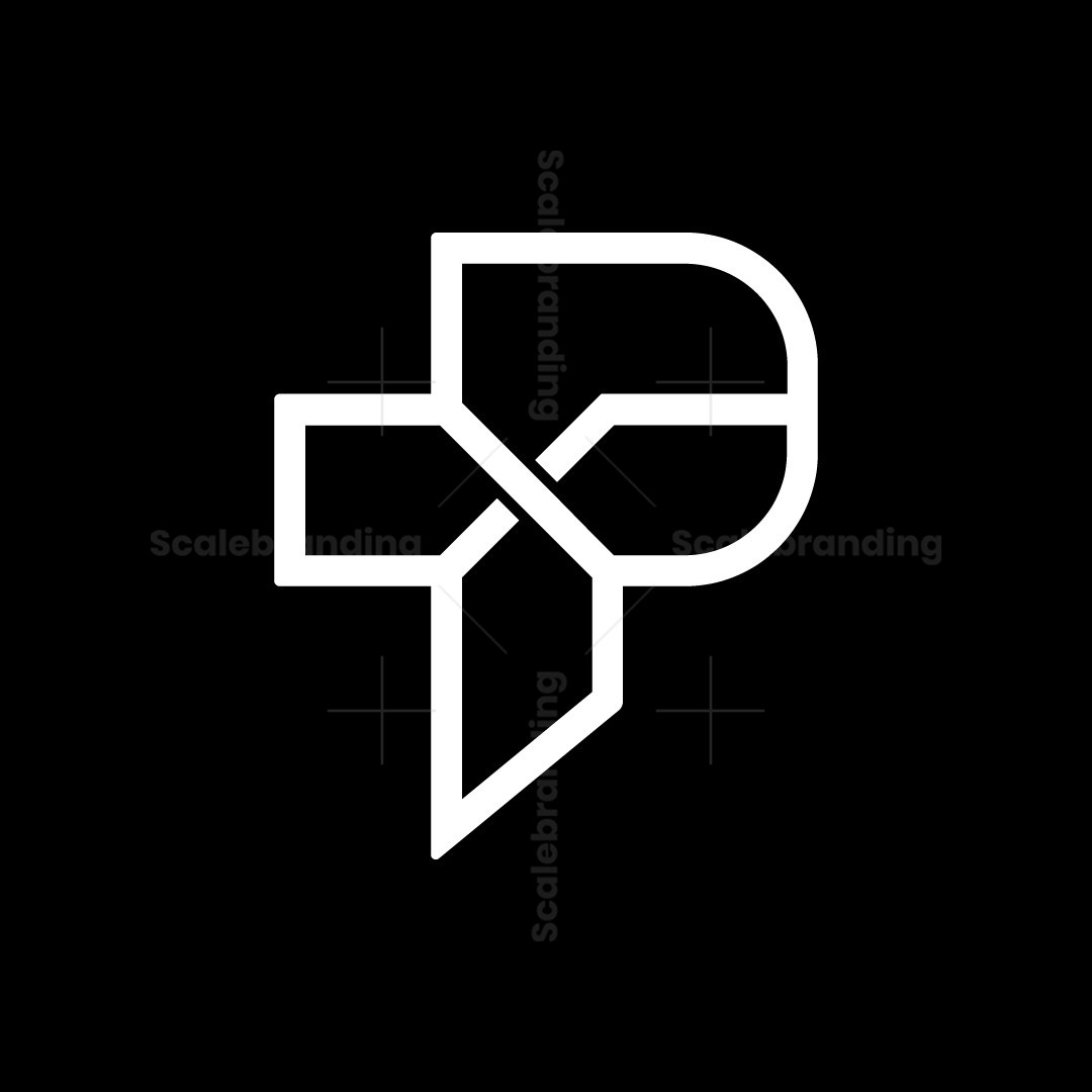 PT or TP Monogram Logo | Scalebranding
