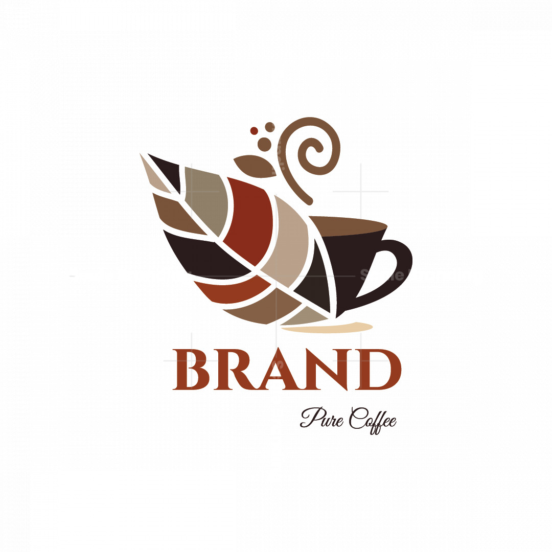 Pure Coffee Symbol Logo | Scalebranding