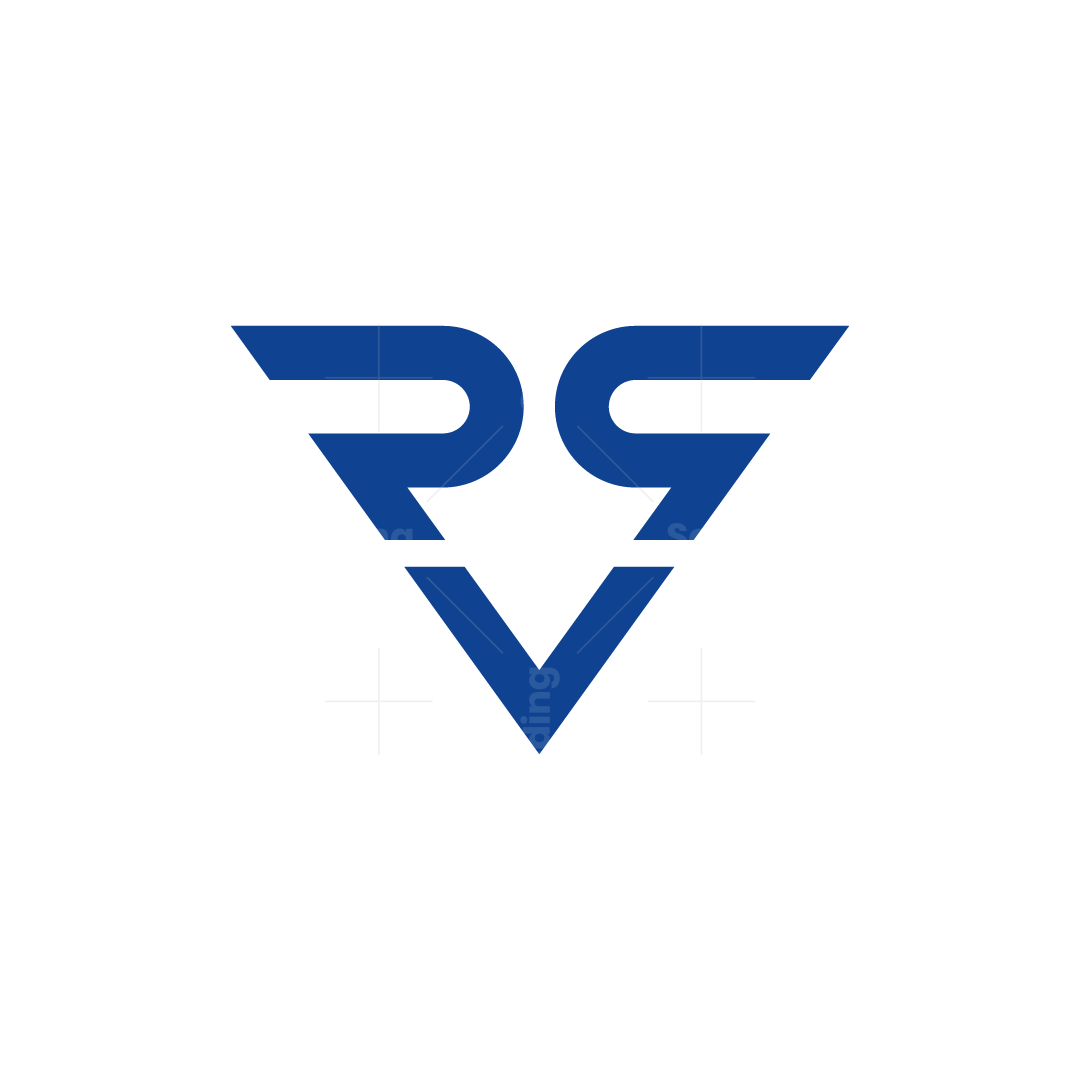 Letters PVS VPS Modern Logo | Scalebranding