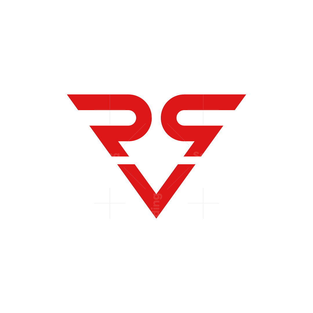 Letters PVS VPS Modern Logo | Scalebranding