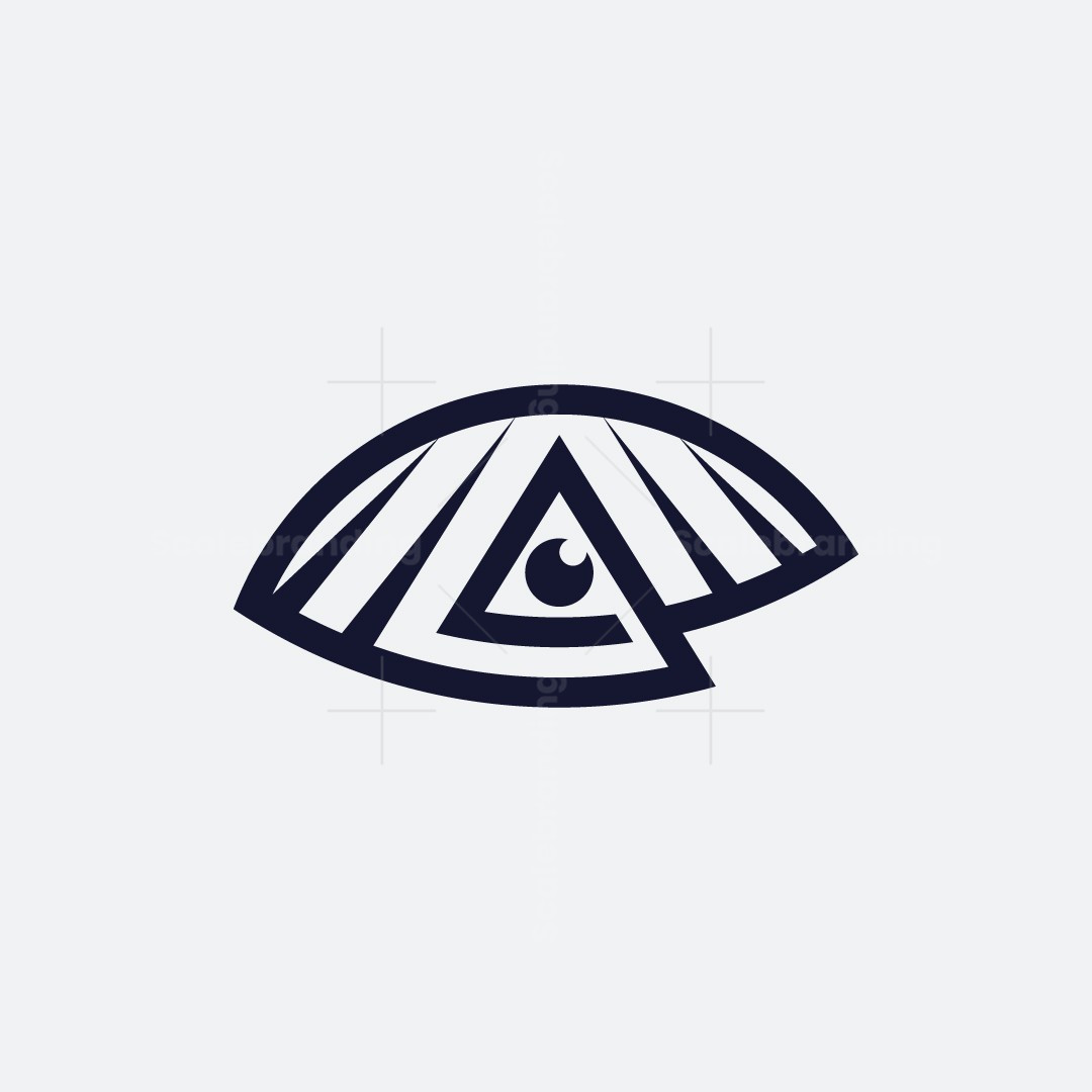 Pyramid eye logo | Scalebranding