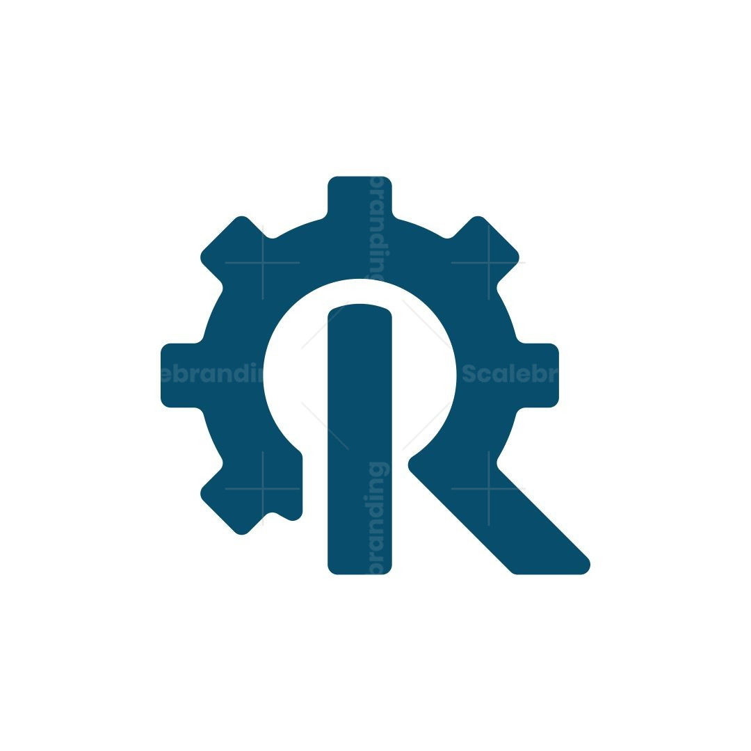 R Gear Logo | Scalebranding