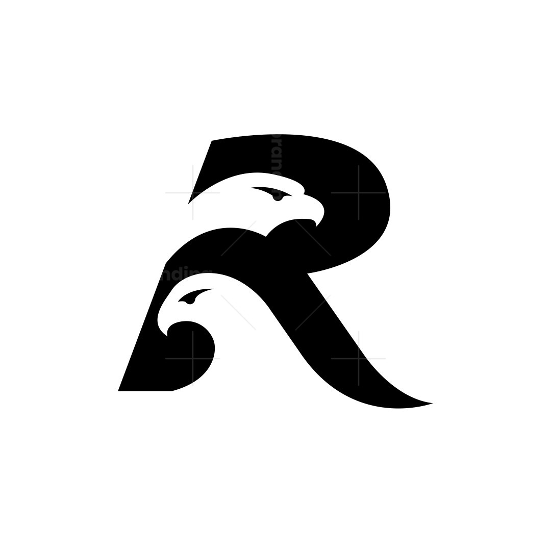 R Letter Eagle Logo | Scalebranding