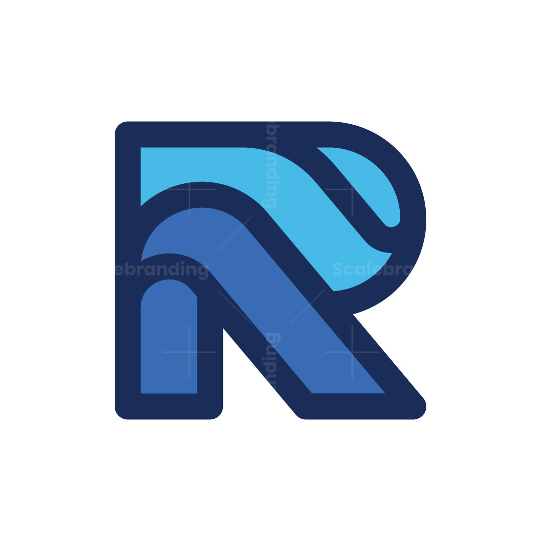 R Waves Logo | Scalebranding