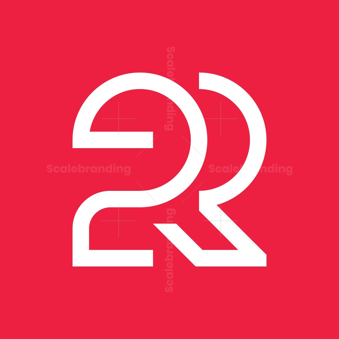 R2 or 2R Monogram Logo | Scalebranding