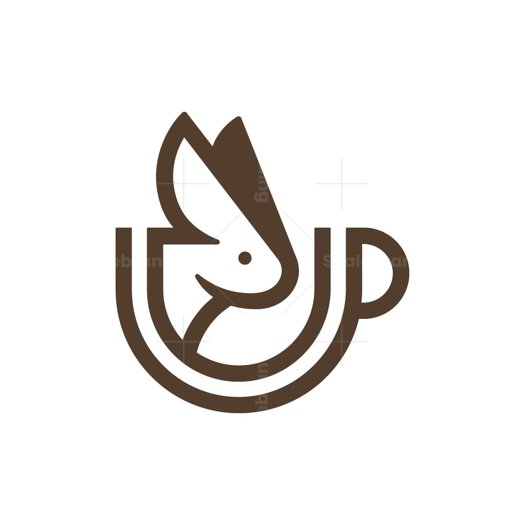 Rabbit Coffee Cup Logo | Scalebranding