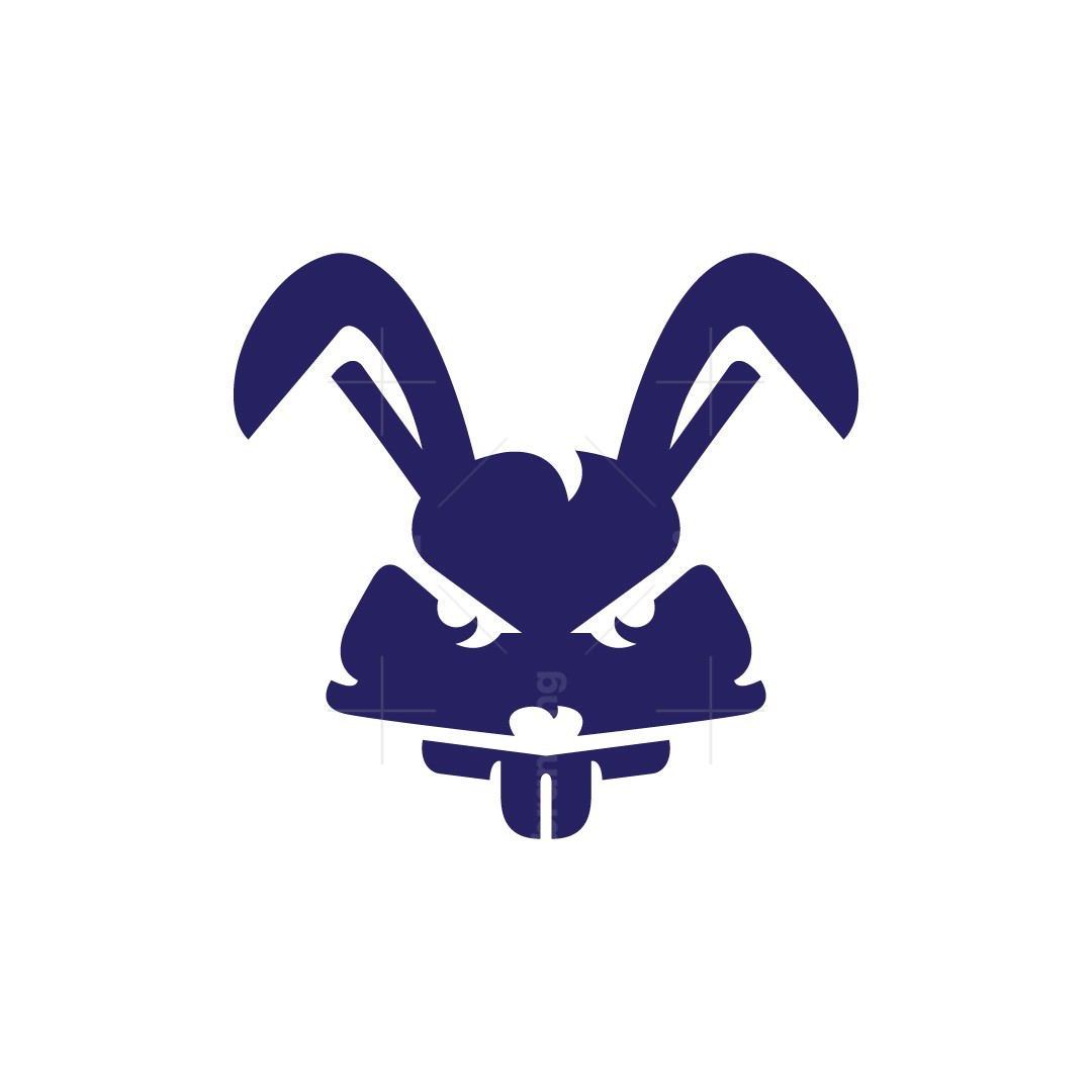 Rabbit Head Logo Mad Rabbit Logo | Scalebranding