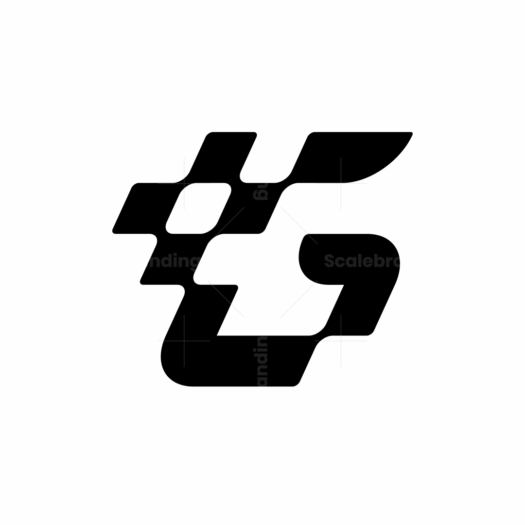 Letter G Racing Flag Logo | Scalebranding