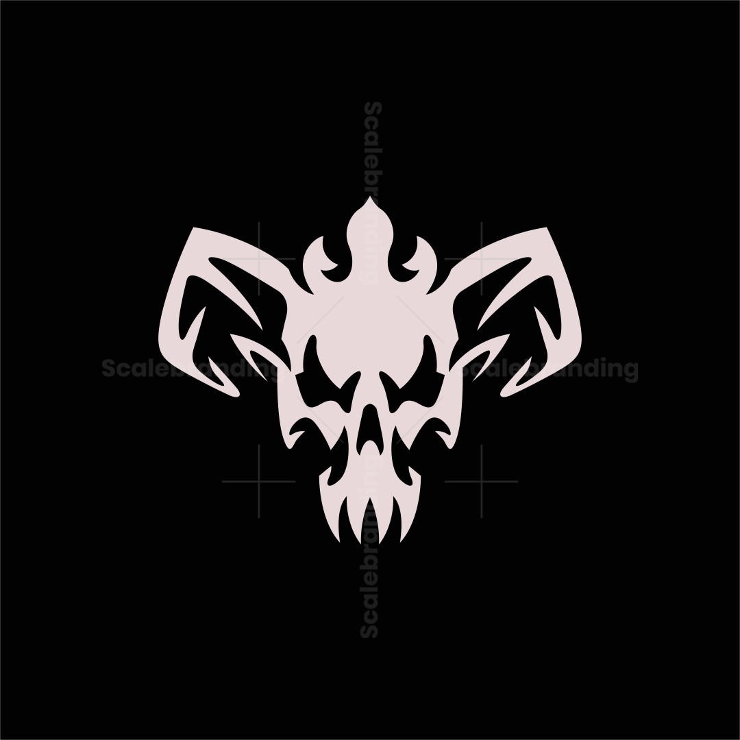 Ram Horn Skull Logo | Scalebranding