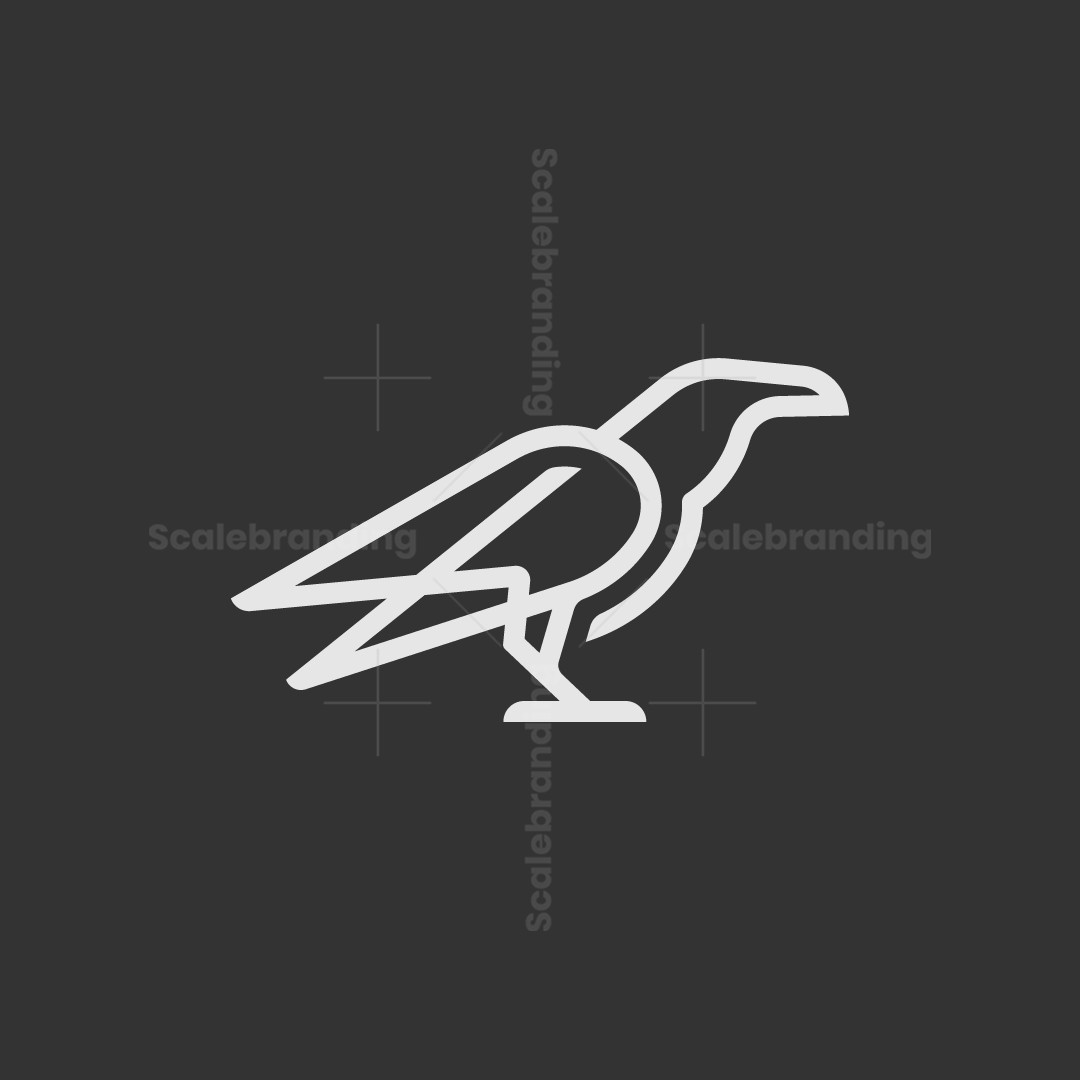 White Raven Logo