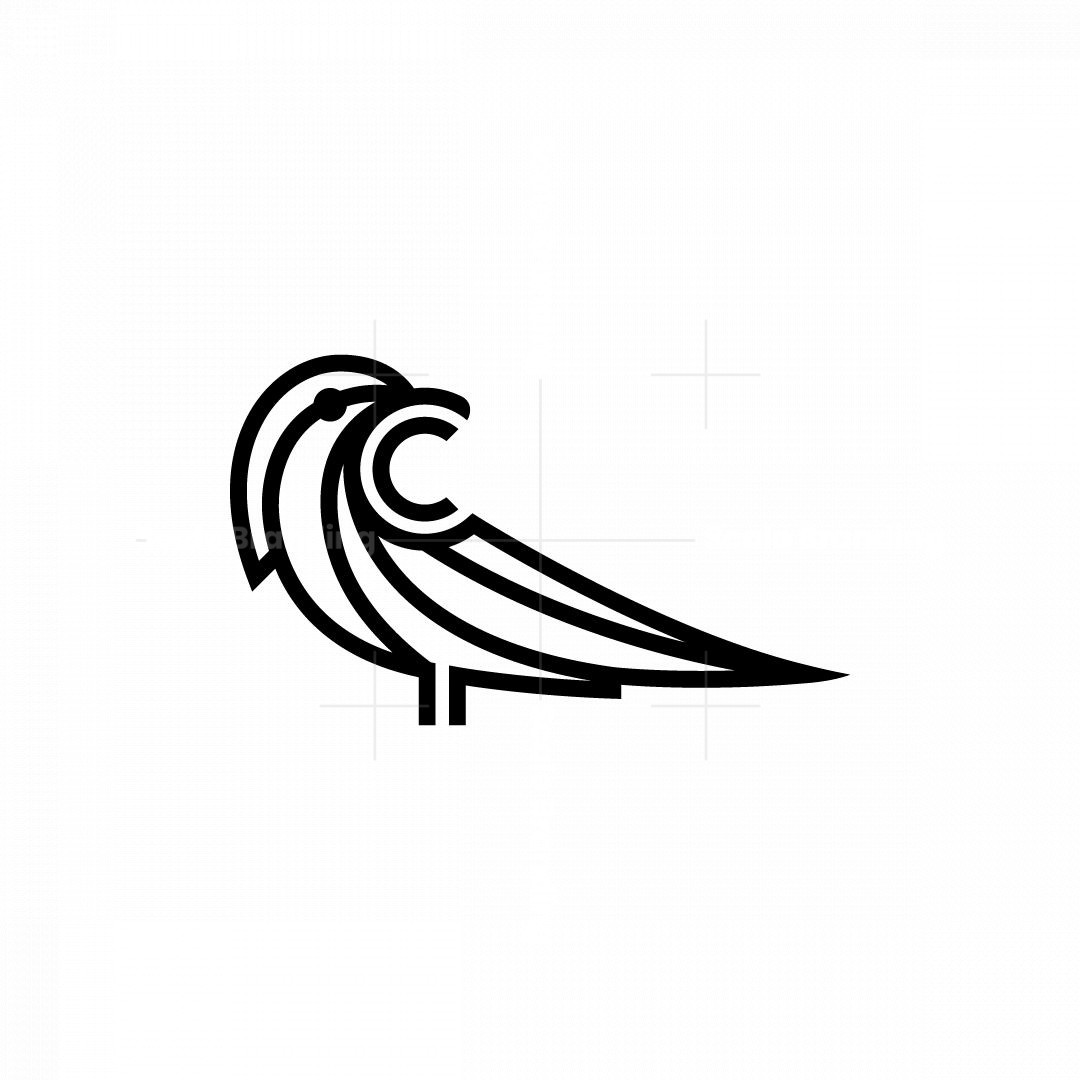 Raven Logo Letter C Crow Logo | Scalebranding