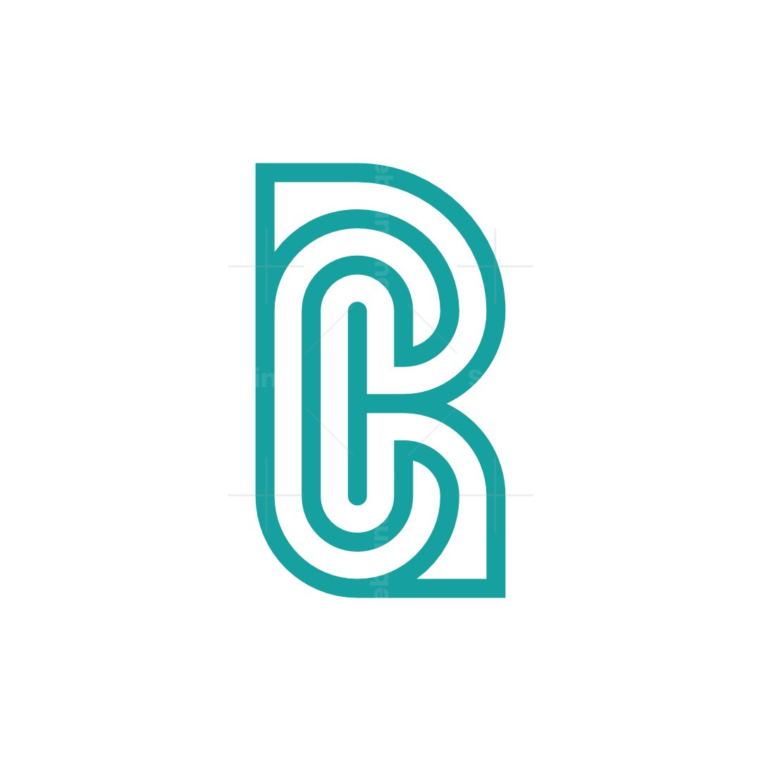 RC CR Letter Logo | Scalebranding