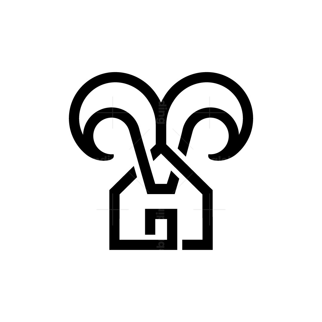 Real Estate Ram Logo Goat Logo | Scalebranding