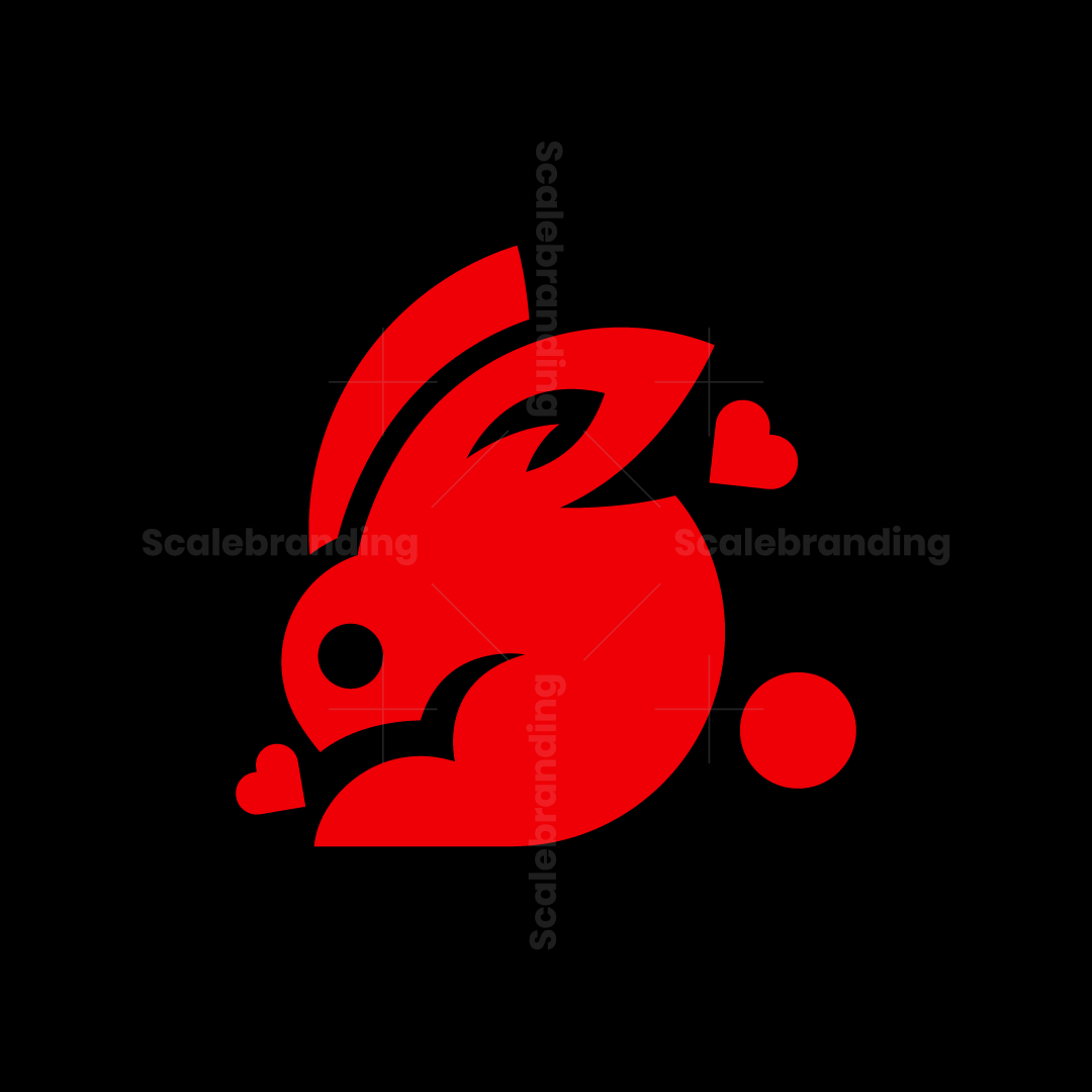 Lovely Cute Bunny Style logo | Scalebranding