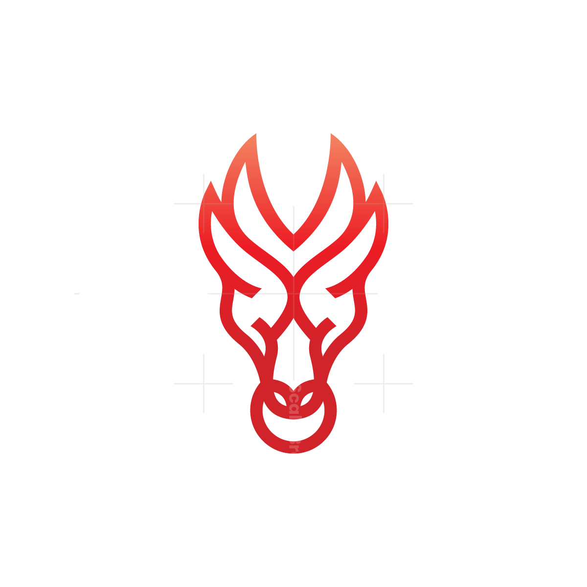 Red Dragon Logo Dragon Head Logo | Scalebranding
