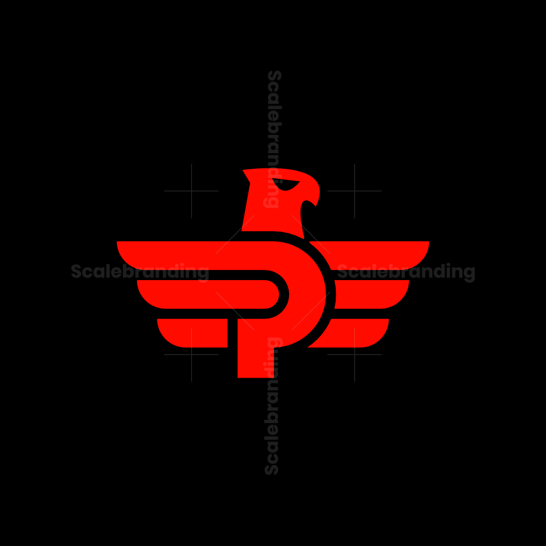 Creative Letter P eagle logo | Scalebranding