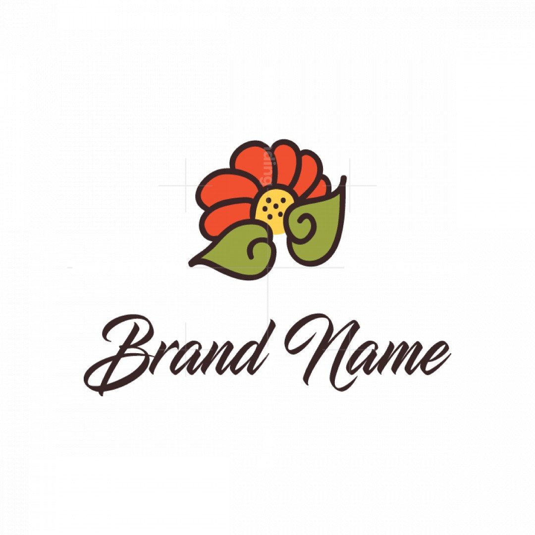 Red Flower Logo | Scalebranding