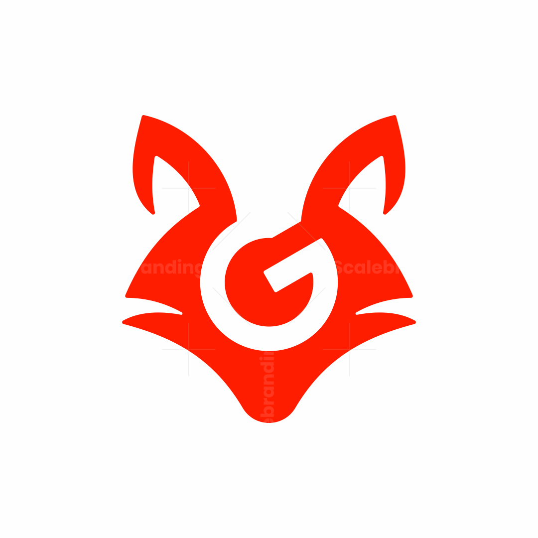 Simple Letter G Fox Logo | Scalebranding