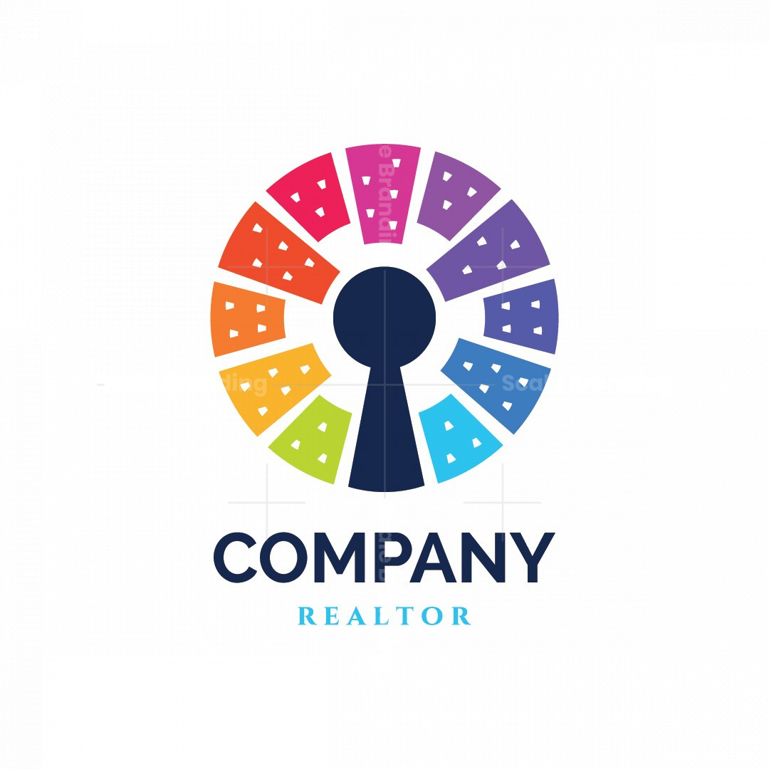 Rent Round Symbol Logo | Scalebranding