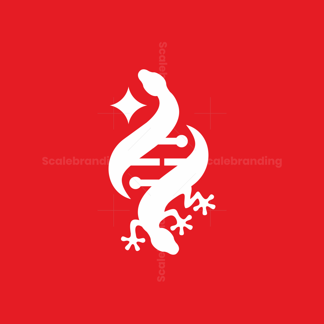 American Reptile Genetics Simple Logo | Scalebranding