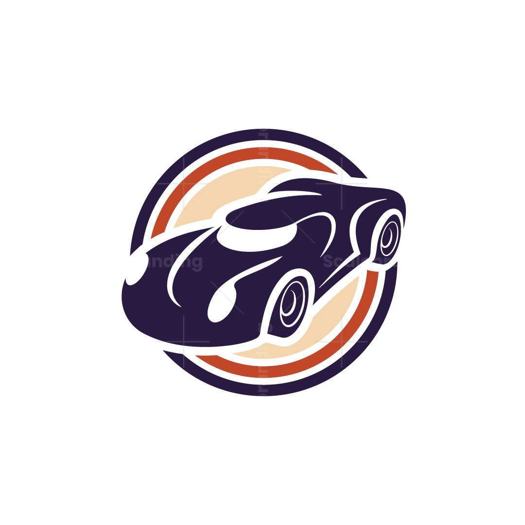 Retro Racing Logo Vintage Car Racing Badges Stock Illustrations