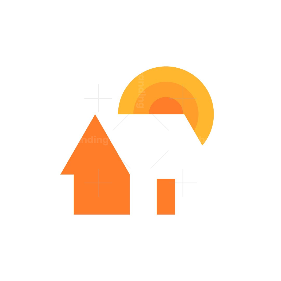 Rising Sun House Logo | Scalebranding