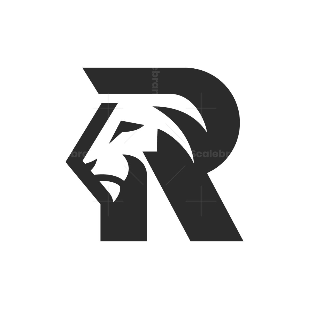 Black Letter R Logo