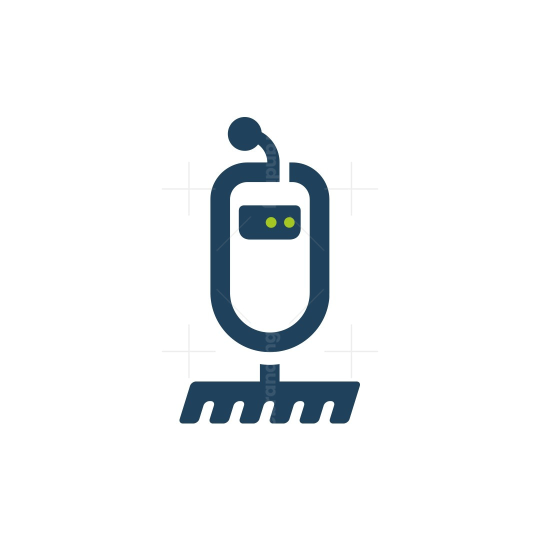 Robot Cleaner Logo | Scalebranding