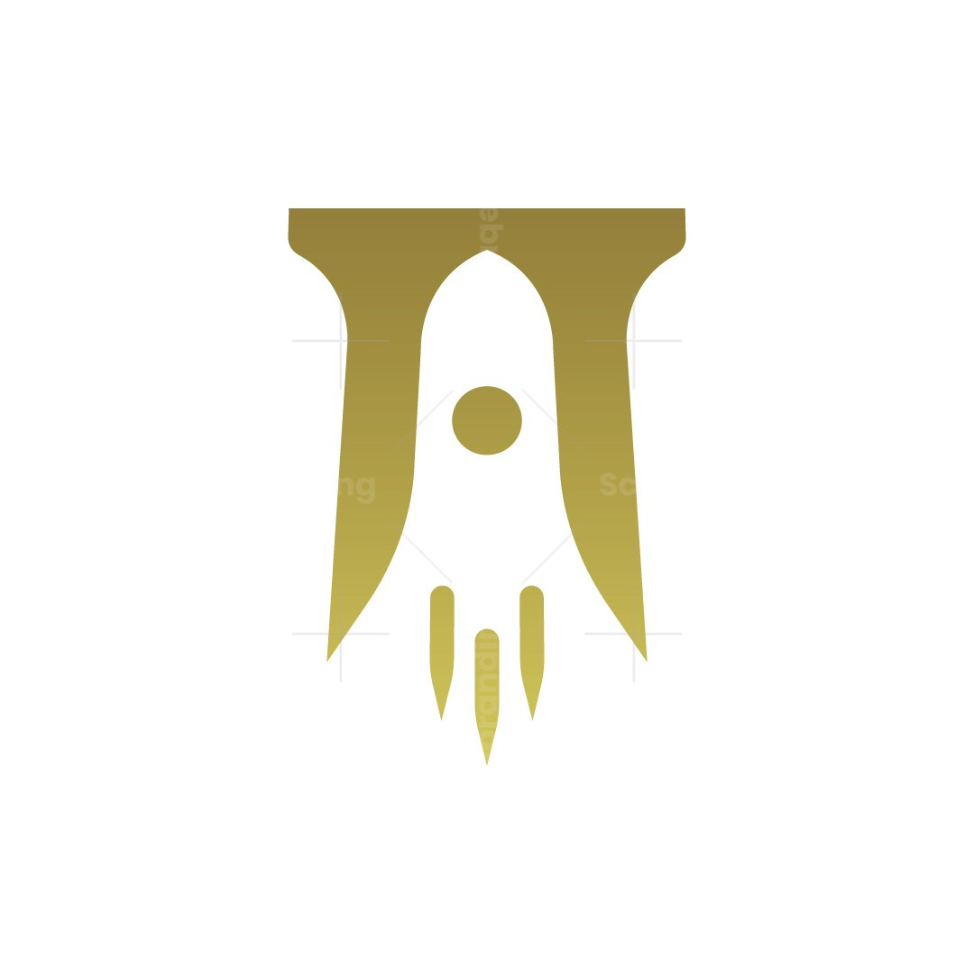 Rocket Pillar Logo | Scalebranding