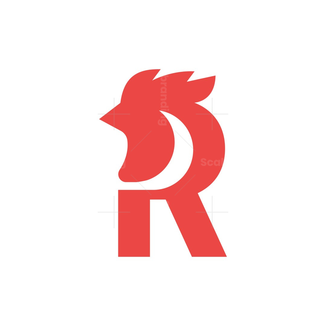 Letter R Rooster Craft