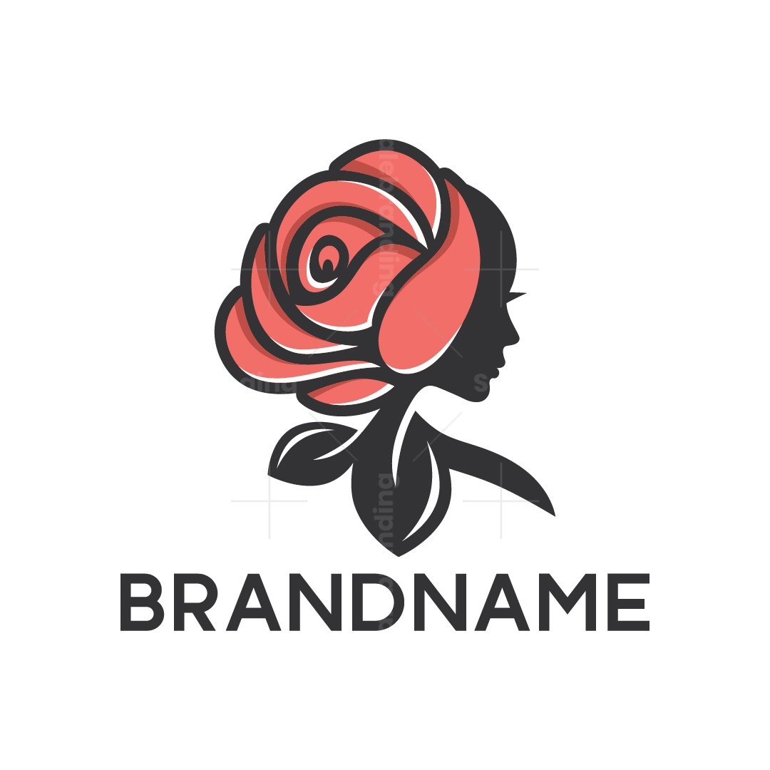 Rose woman logo | Scalebranding