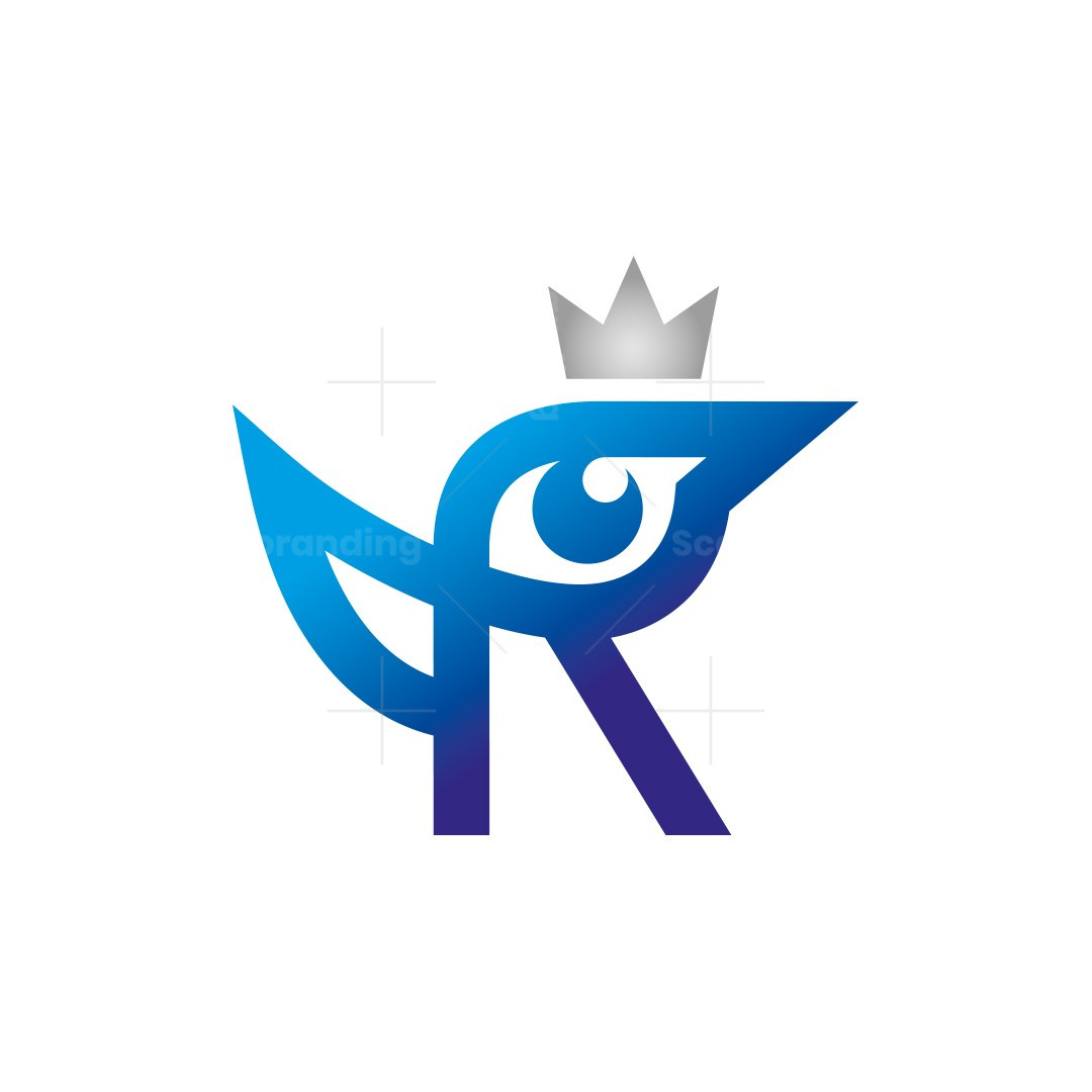 Iconic and creative Royal Bird Logo | Scalebranding