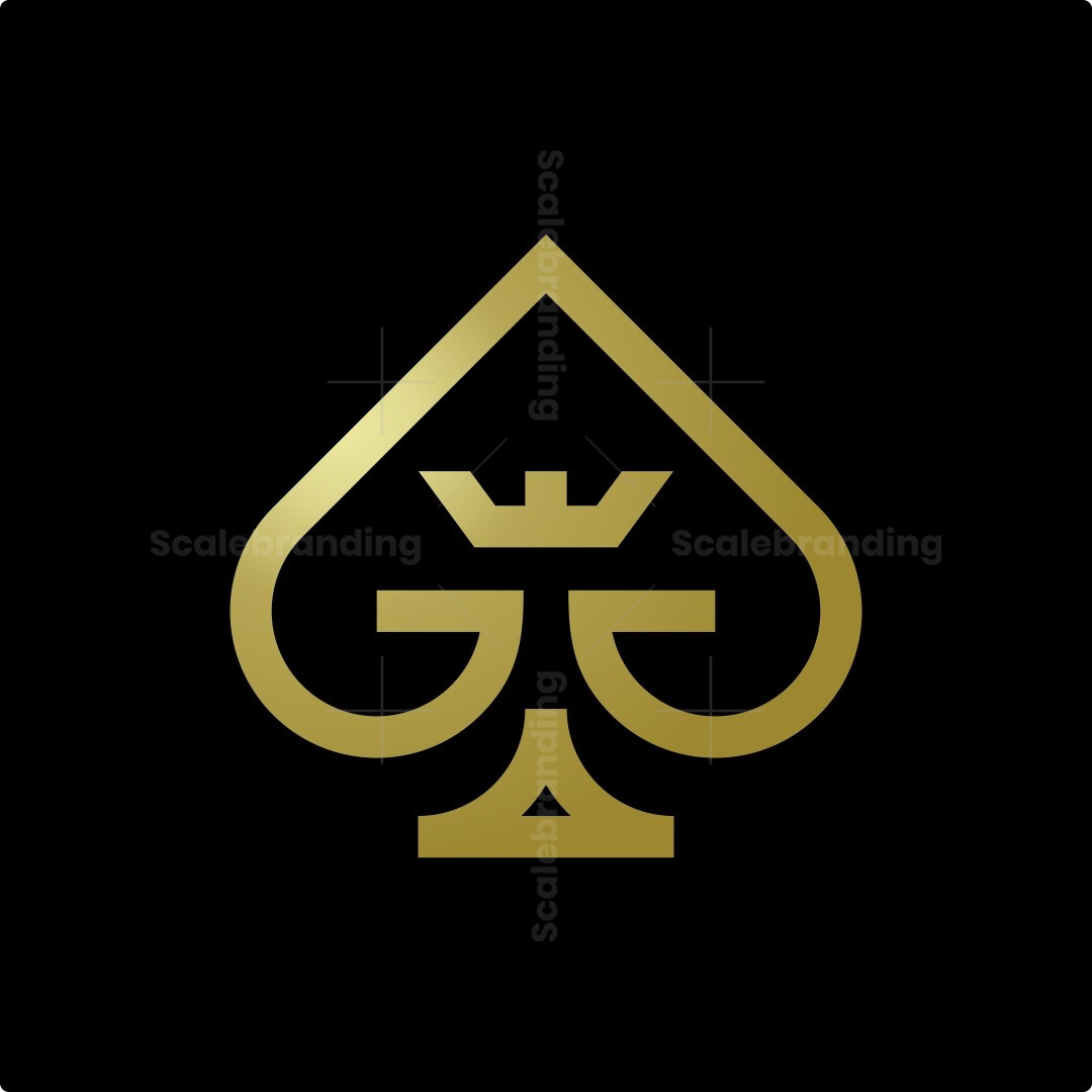 Royal Spade Letter G Logo | Scalebranding