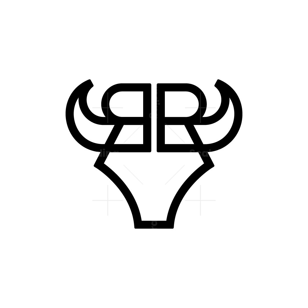 RR or R Bull Logo | Scalebranding