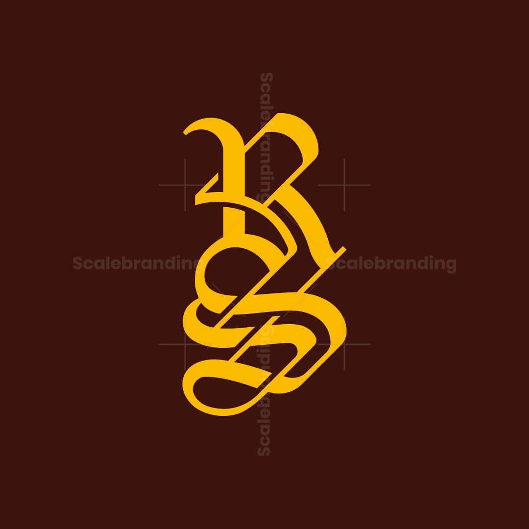 RS letter monogram logo | Scalebranding