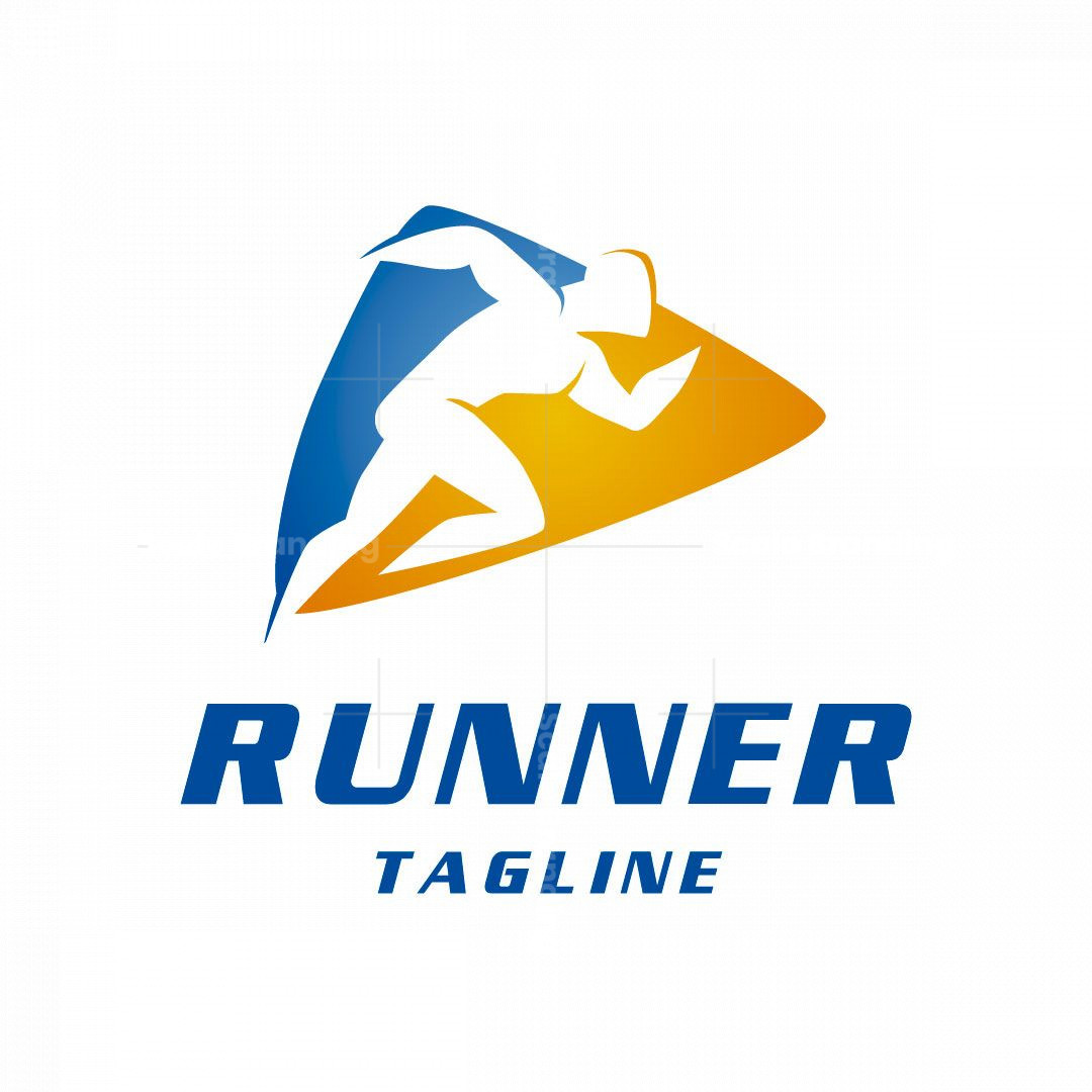 Runner Sport Snikers Apparel Logo | Scalebranding