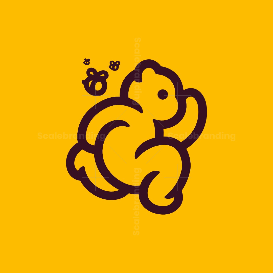Running Bear Logo | Scalebranding