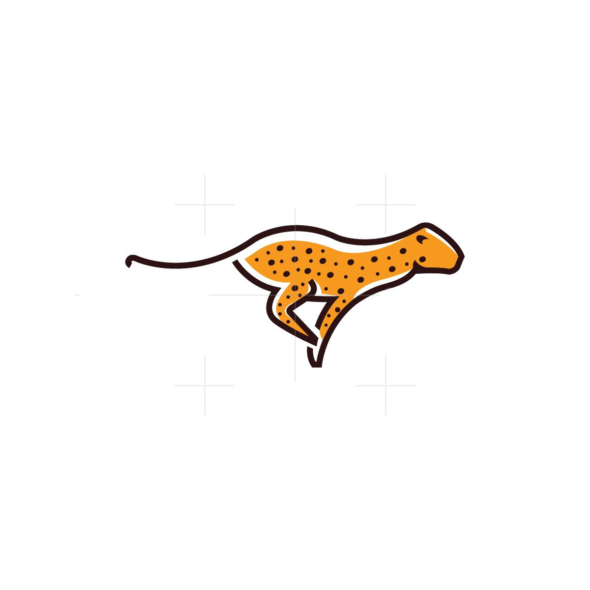 Running Cheetah Logo | Scalebranding