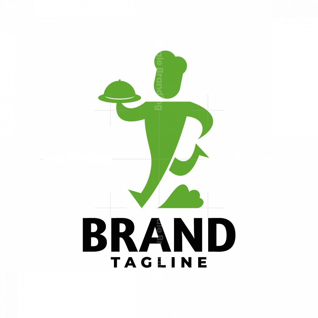 Running Chef Logo | Scalebranding