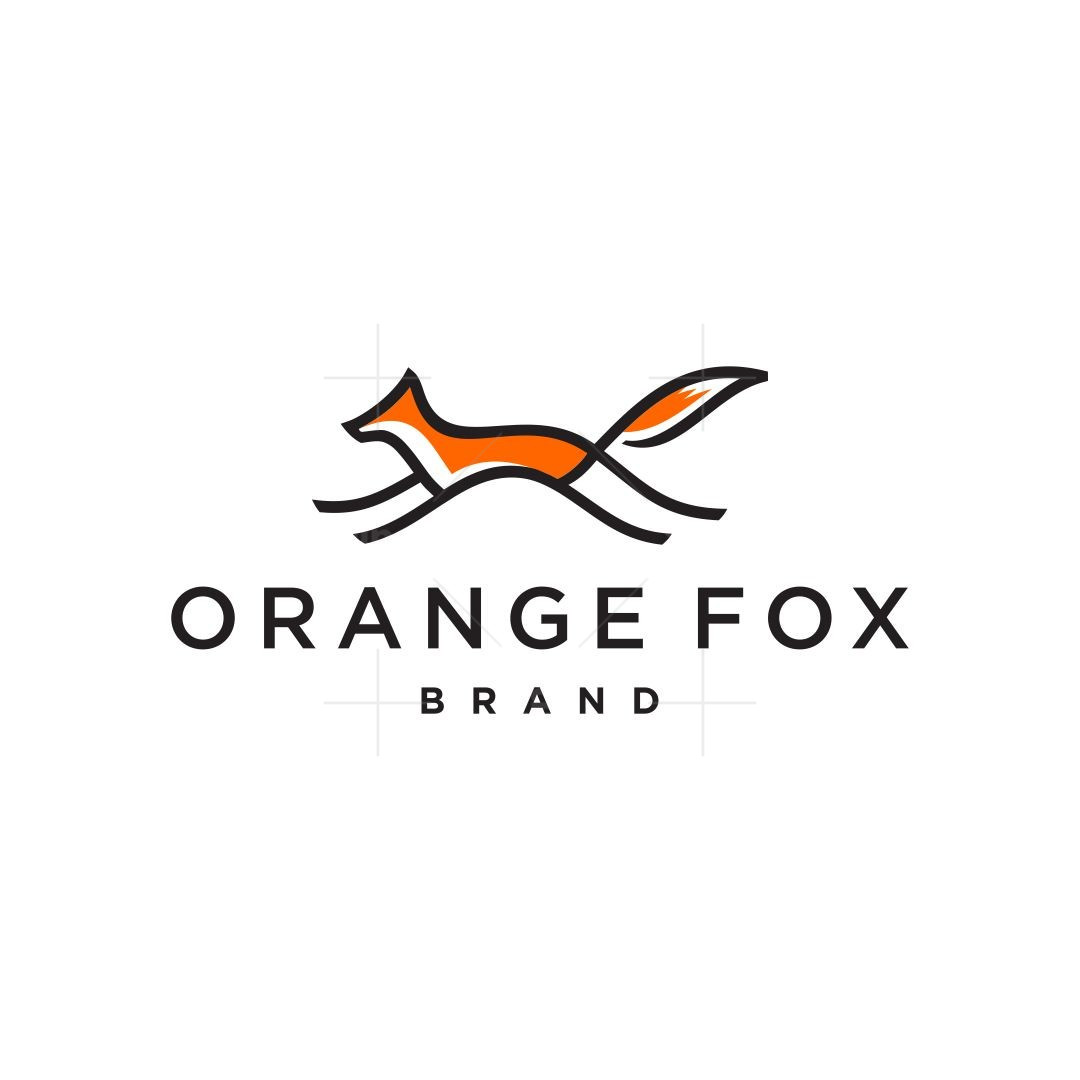 Running Fox logo | Scalebranding
