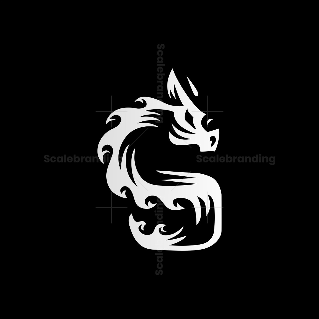 S Letter Dragon Logo | Scalebranding