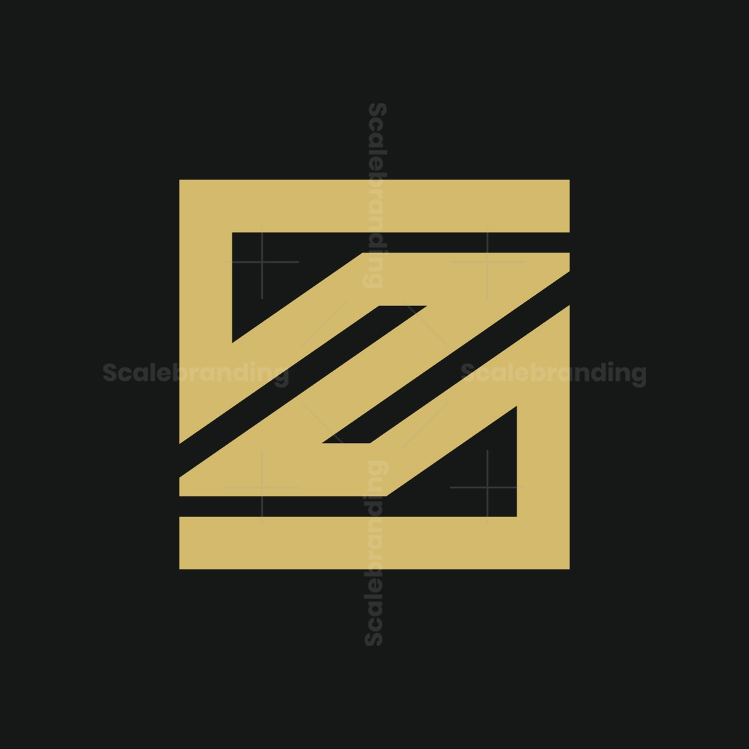 S Letter Square Logo | Scalebranding