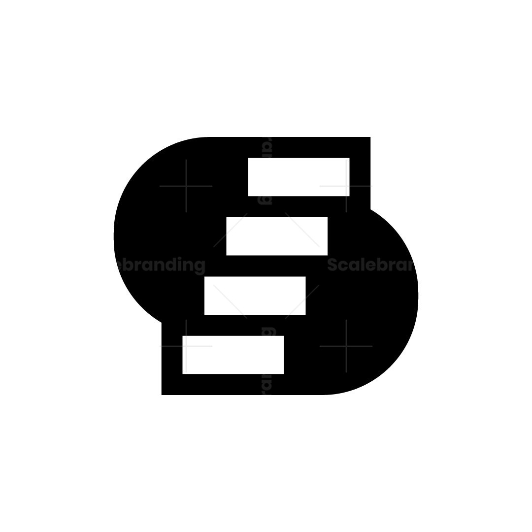 S Letter Stair Success Mark Logo | Scalebranding