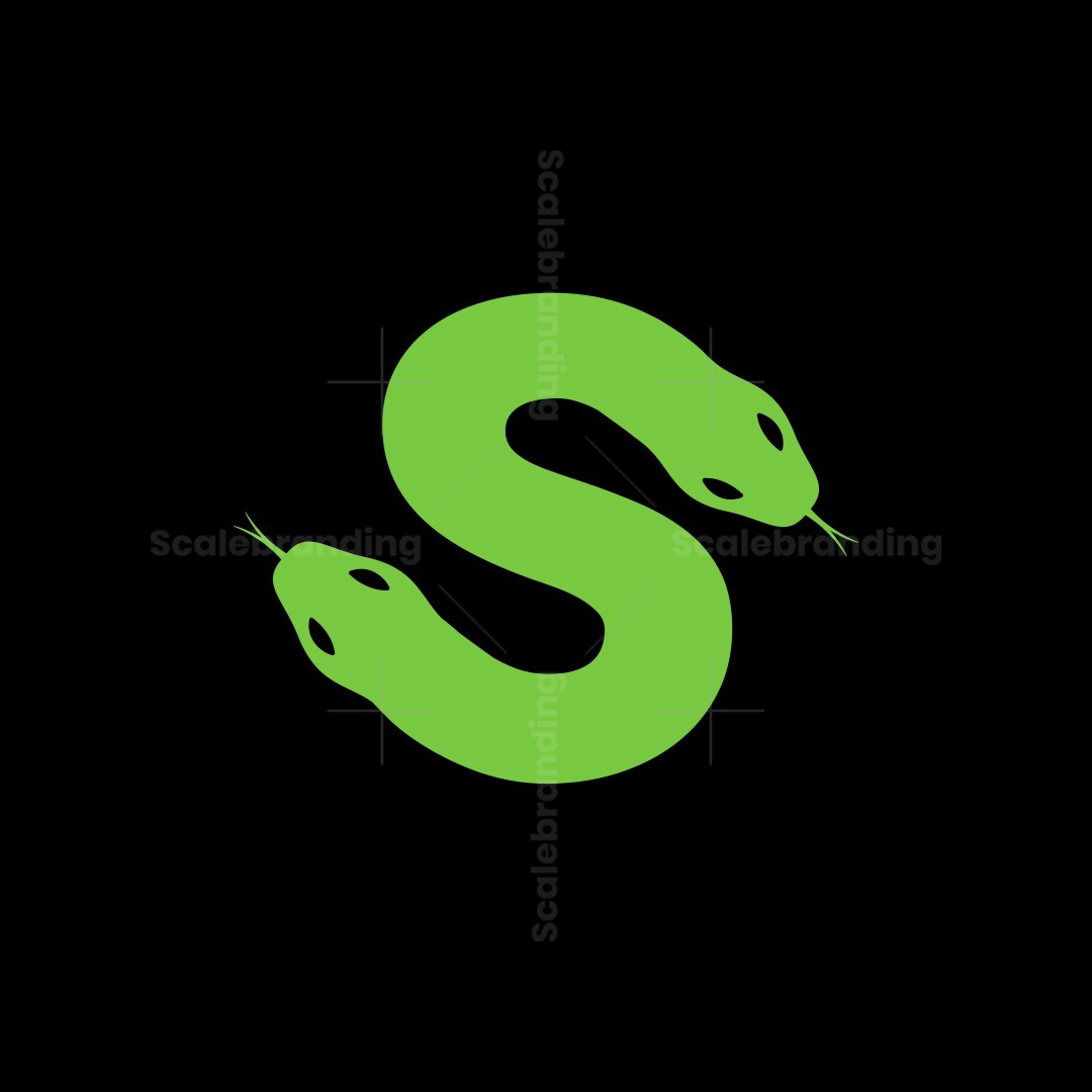 S Snake Monogram Logo | Scalebranding