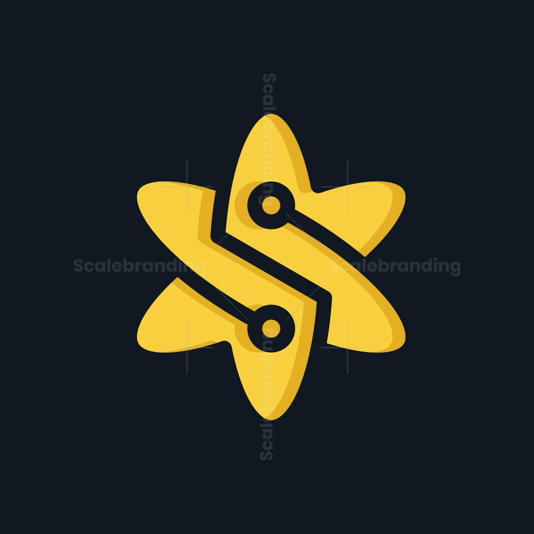 S Tech Star Logo | Scalebranding