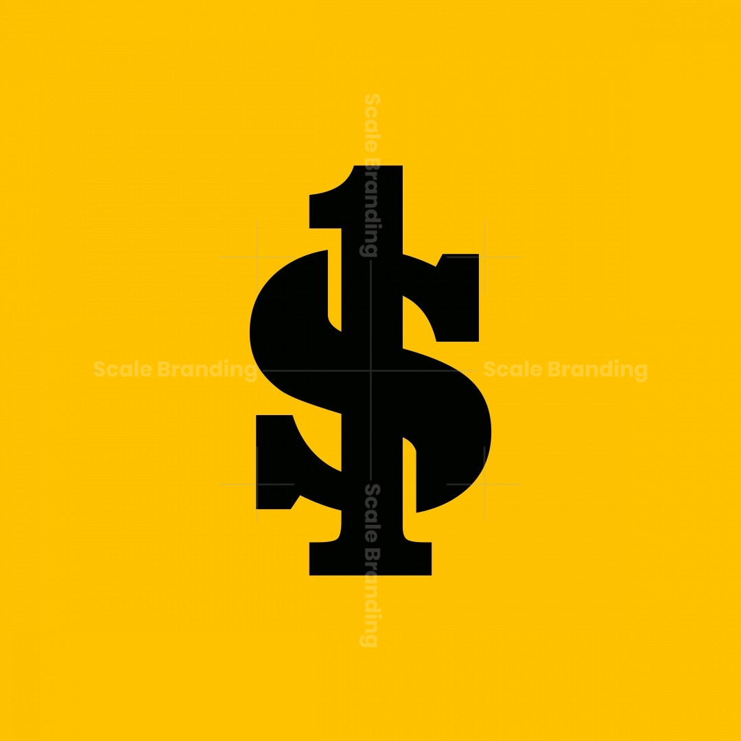 S1 or 1S Monogram Icon Logo | Scalebranding