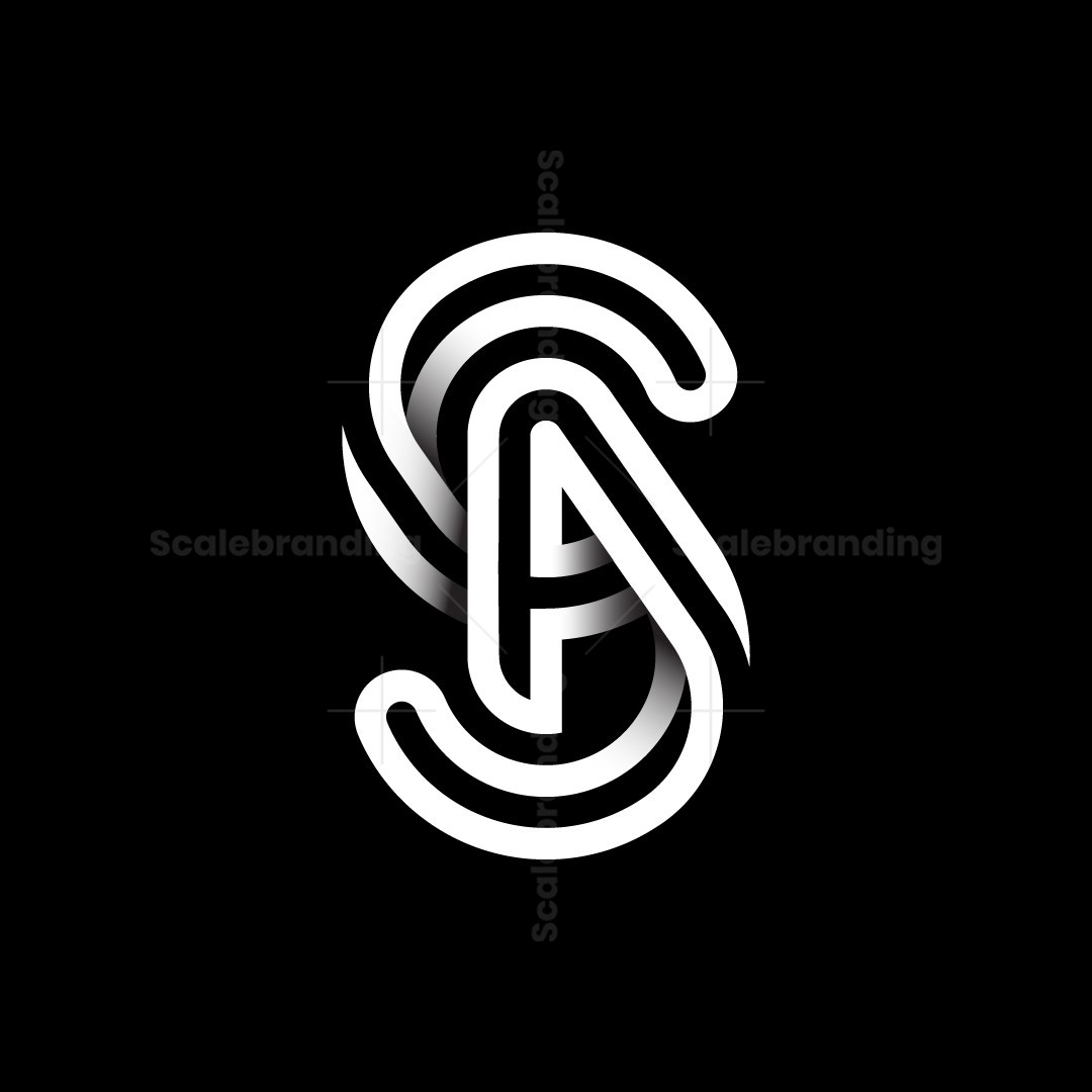 SA Monogram Logo | Scalebranding